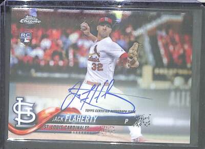 2018 Topps Chrome Rookie Autograph #RA-JF Jack Flaherty | eBay