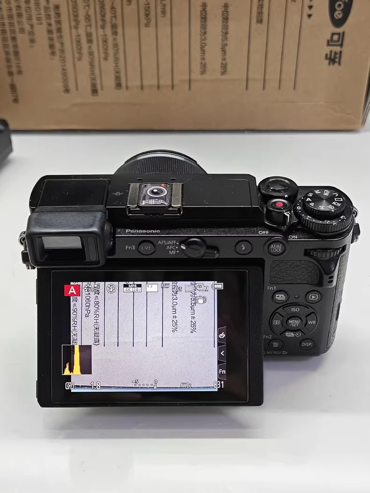 Panasonic Lumix DC-GX9 20.3MP Flip Screen WiFi Bluetooth Mirrorless ...