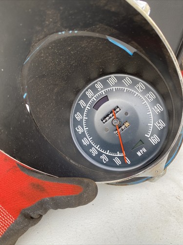1972 1973 1974 Chevy Corvette C3 Speedometer Used OEM White Numerals | eBay