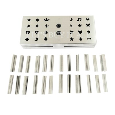 Multi Shape Disc Cutter Set of 24 Assorted Shapes - Tool for Stamping ...