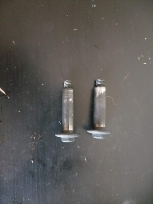 GENUINE OEM TORO PART # 614650 BOLT SET OF 2 RECYCLER WHEEL BOLT | eBay