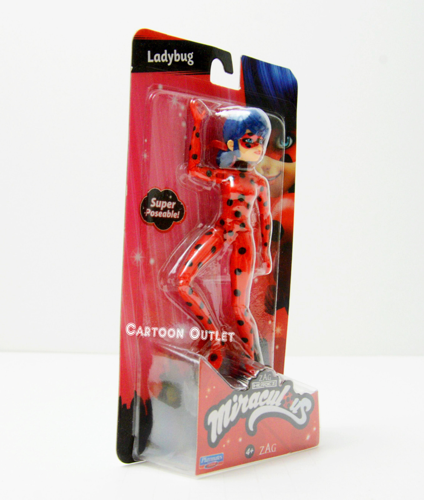 Miraculous Action figure Queen Bee, Rena Rouge, Cat Noir, Ladybug ...