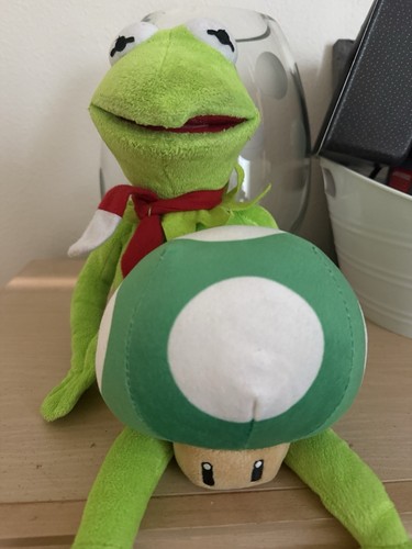 Plush Lot Super Mario The Muppets Nintendo Jim Henson Kermit The Frog ...