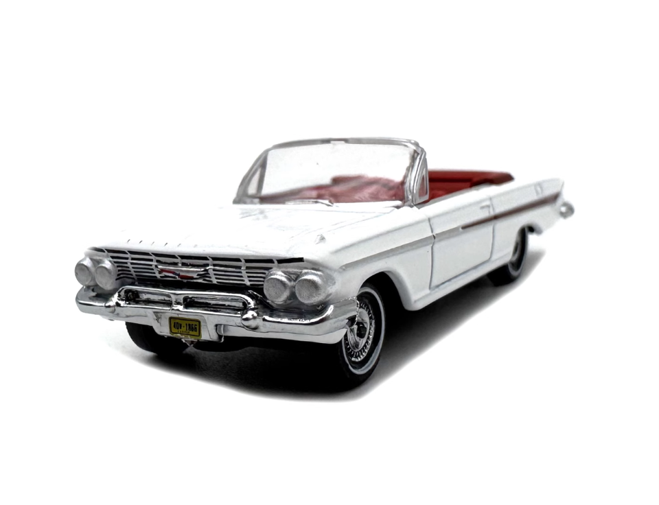 1/87 HO Scale Alloy Vintage 1961 Car Model Train Scene Miniature ...