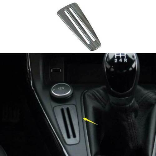 For Ford Focus 2015~2018 Black Titanium Central Console Card Slot Panel ...