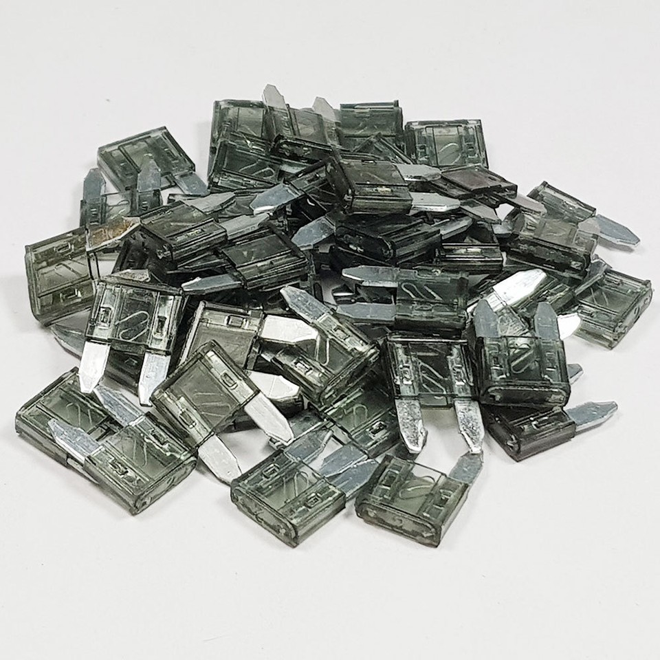 Mini Blade Fuse 2 Amp 2A Amps A ATM Grey Auto Car Van Bike Fuses All ...
