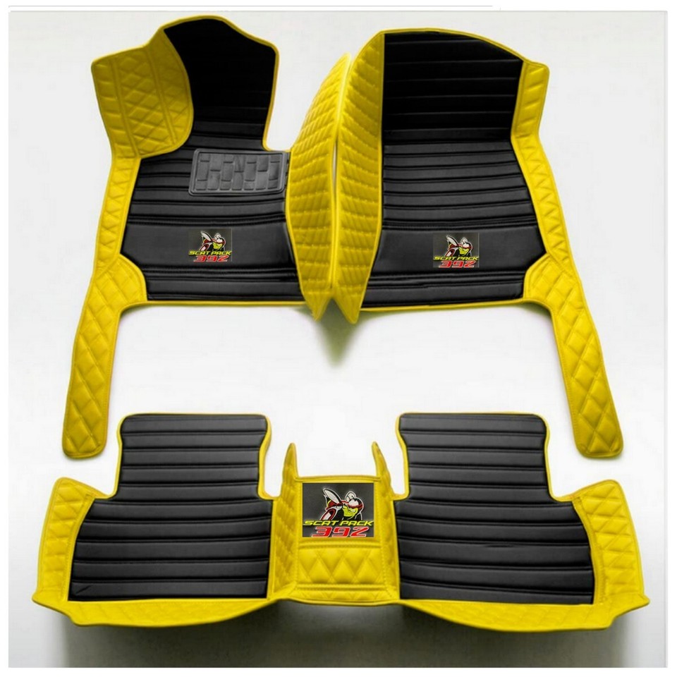 For Dodge All Model Challenger RT Scat Pack Car Floor Mats Auto Carpet ...