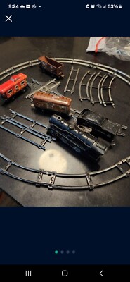 Vintage TIn Wind-up train Set | eBay