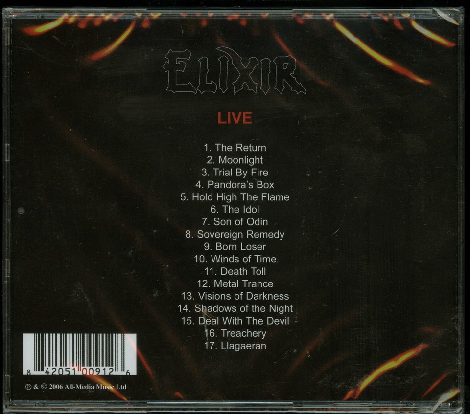 Elixir Live CD new Majestic Rock MAJCD091 | eBay