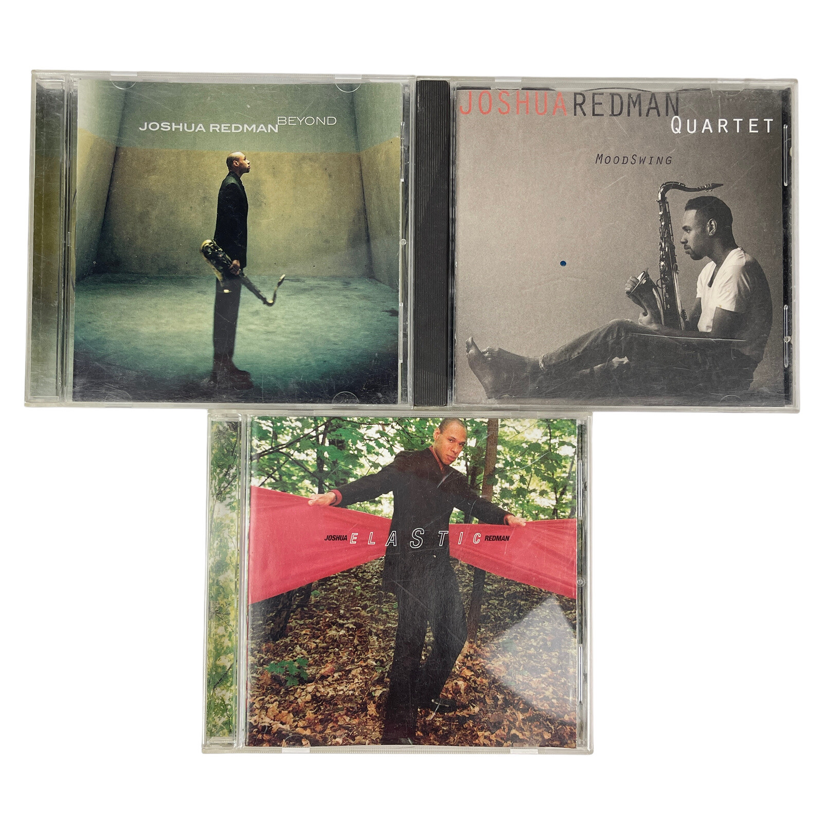 Vintage JOSHUA REDMAN 3 CD Lot MOODSWING Elastic BEYOND Quartet Jazz | eBay