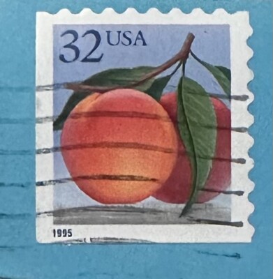 1995 Fruit 32 Cent Stamp “USED” | eBay