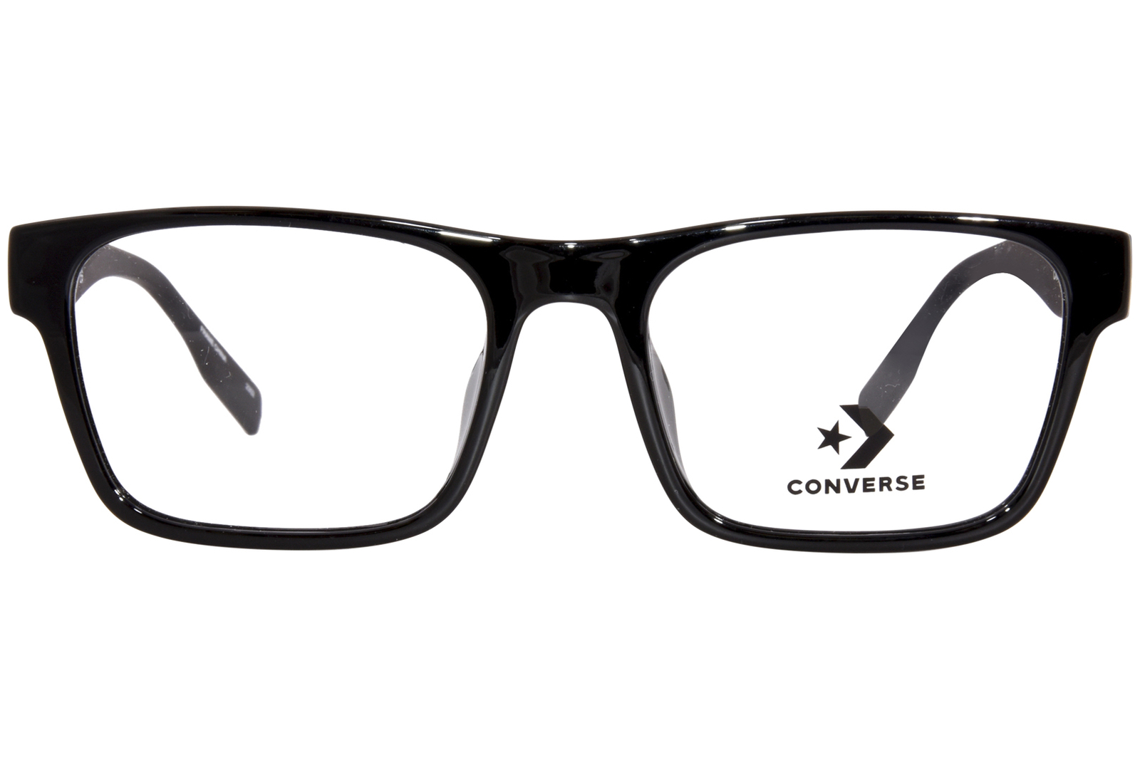 Converse CV5015 001 Eyeglasses Frame Men's Black Full Rim Square Shape ...