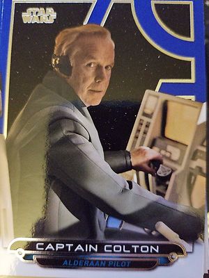 2017 Star Wars Galactic Files Reborn #ROTS-18 Captain Colton BLUE | eBay