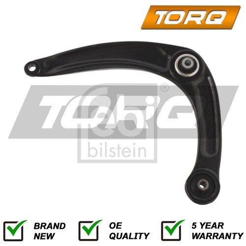 Track Control Arm Front Left Lower Torq Fits Peugeot 308 3008 Citroen ...