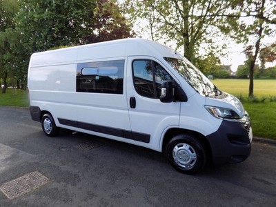 2017 Citroen Relay Crew Van, Air Con, One owner, Rear Seats DOUBLE CAB ...