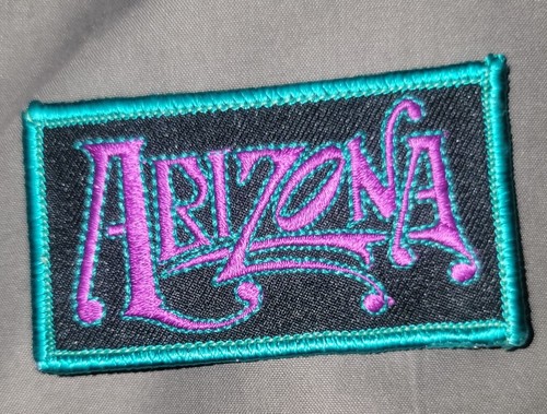 New Arizona State Spell Out Embroidered Patch 3X2 742488304101| eBay