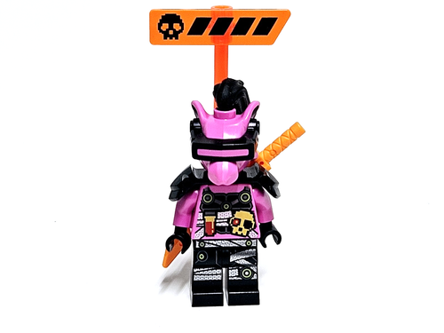 Lego Ninjago Richie Minifigure with Ninja Sword & Gameplayer Label ...