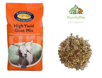 GOAT FOOD MIX HIGH YIELD BADMINTON COUNTRY FEEDS 20KG | eBay UK