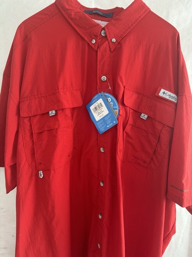 columbia pfg shirt Red 3 X. Bahama II | eBay