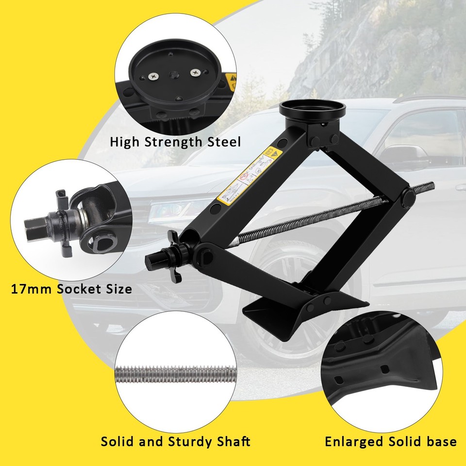 3TON FOR FORD PUMA FIESTA KA MONDEO CAR SCISSOR JACK KIT SET HANDLE ...
