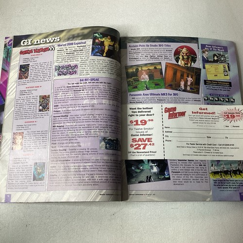 Super Mario 64 Game Informer Magazine January 1996 Issue #40 VINTAGE | eBay