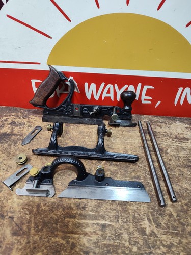 Early STANLEY NO. 45 COMBINATION PLANE TYPE 1 WITH SLIDING SECTION ...