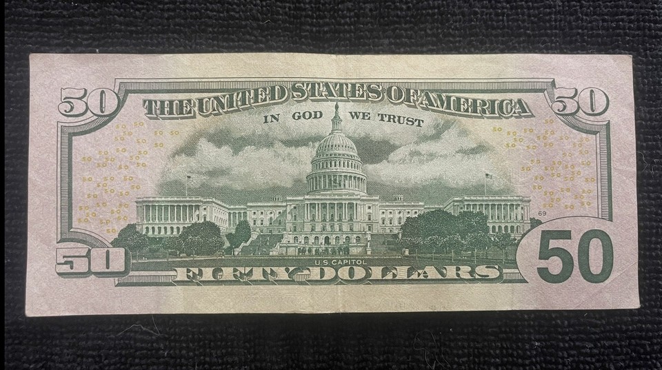 US Fancy Note Star Note $50 Bill | eBay