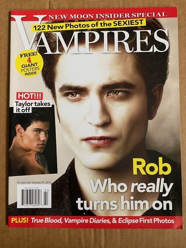 New Moon Insider Special Magazine Vampires Robert Pattinson 2010 4 ...