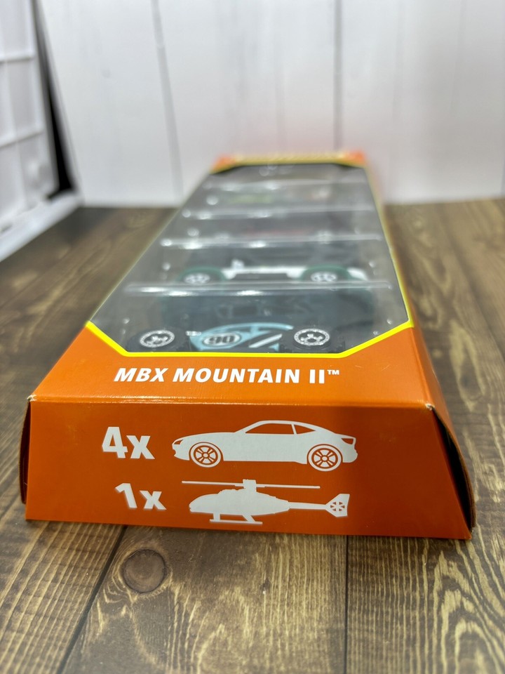 2022 Matchbox MBX Mountain II 5 Pack # HFH07 w/ Baby Blue VW Beetle 4x4 ...