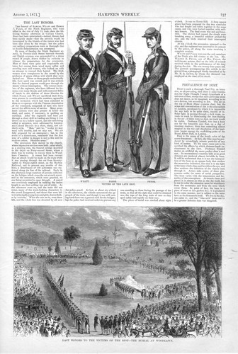 Victims of the Tammany Riot - Last Honors - Burial at Woodlawn - 1871 ...