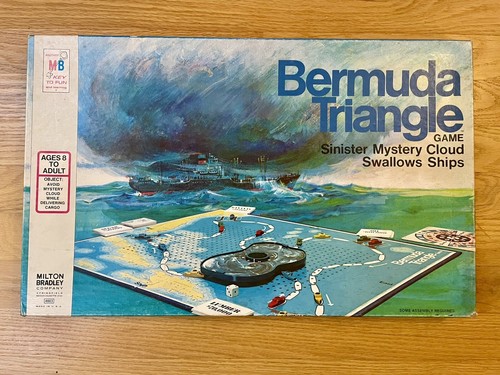 Vintage 1976 Milton Bradley Bermuda Triangle Board Game Complete | eBay