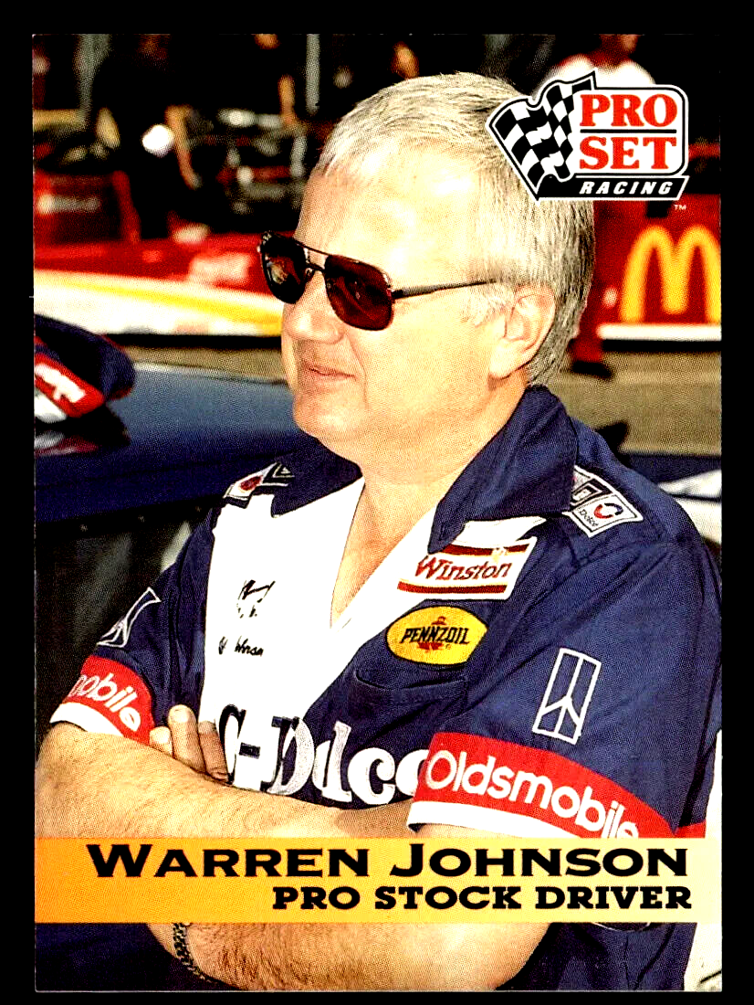 Warren Johnson 1992 Pro Set NHRA #94 | eBay