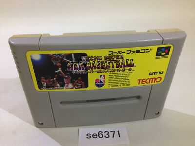 SE6371 Tecmo Super NBA Basketball SNES Super Famicom Japan | eBay