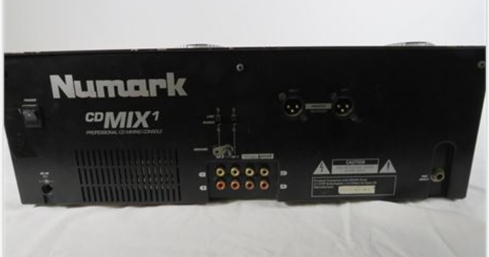 NUMARK CD MIX- 1 Professional Dual CD Mixing Console *Untested* | eBay