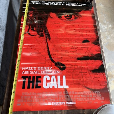 THE CALL 11x17 Original Promo Movie Poster HALLE BERRY 2013 WWE Studios ...