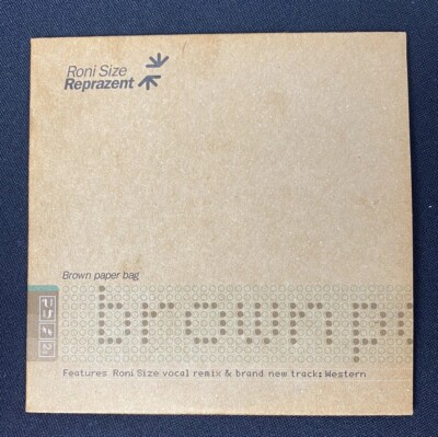 Roni Size Reprazent Western / Brown Paper Bag Rare CD Single 1997 CD ...