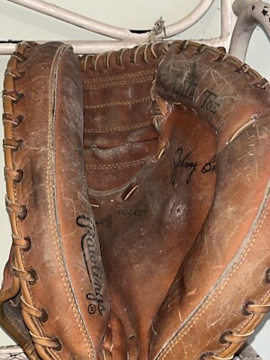 Johnny Bench Rawlings Baseball Glove RHT RCM30 Lite Toe Professional ...