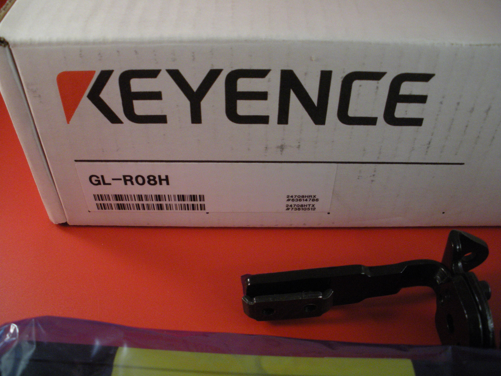Keyence GL-R08H Safety Light Curtain Set GL-R08H-T GL-R08H-R Sensor GL ...