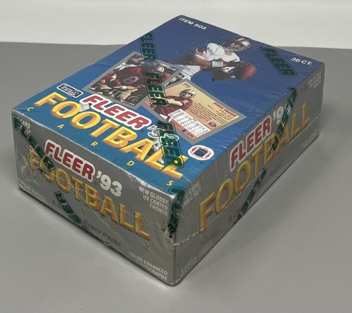 1993 Fleer Football Box | eBay