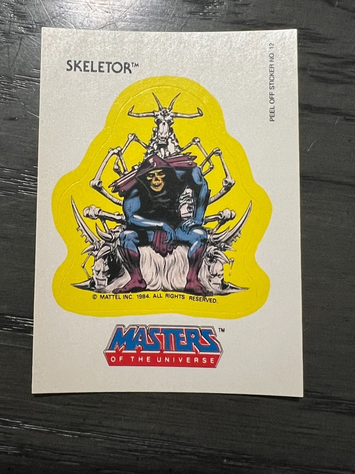 1984 Topps Masters of the Universe Trading Cards You Pick Complete your ...