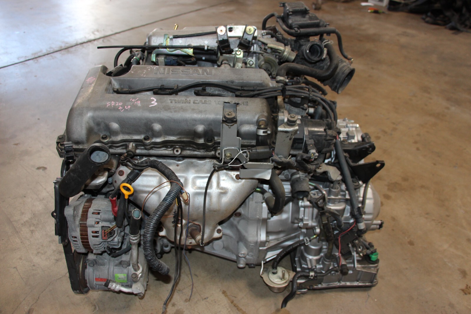 Motor JDM SR20DE Nissan Sentra SE-R Infinity Q20 200sx motor de puerto ...