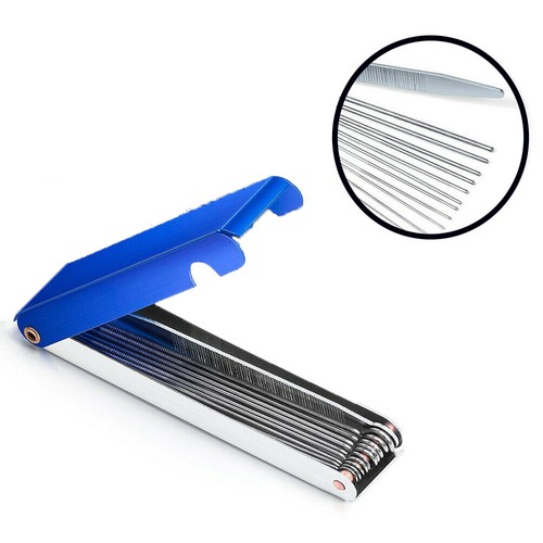 Gas Welding Tip Cleaner Needle File Set Jet Cleaner Nozzle 13in1 ...