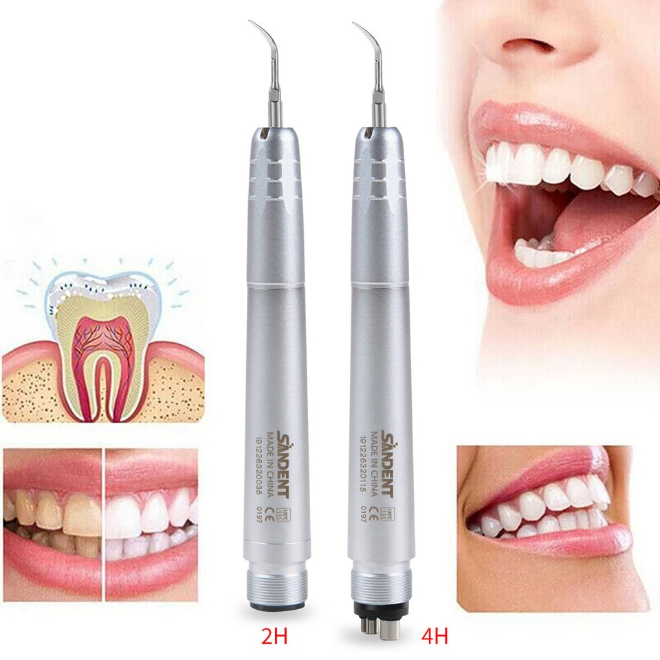 Portable Dental Ultrasonic Scaler /Air Perio Scaler Handpiece 2/4Holes ...