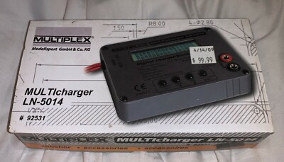 Multiplex LN-5014 DC charger for LiPo and NiMh 92531 Multicharger ...