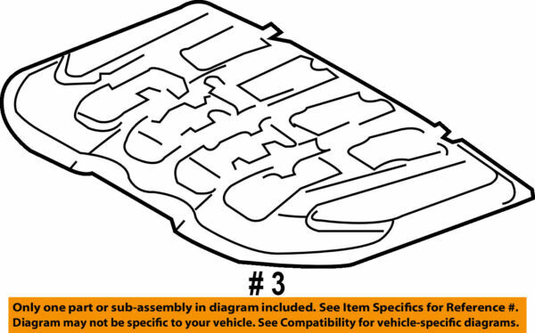 53341-60350 Toyota Insulator Hood 5334160350 Genuine OEM Part for sale ...