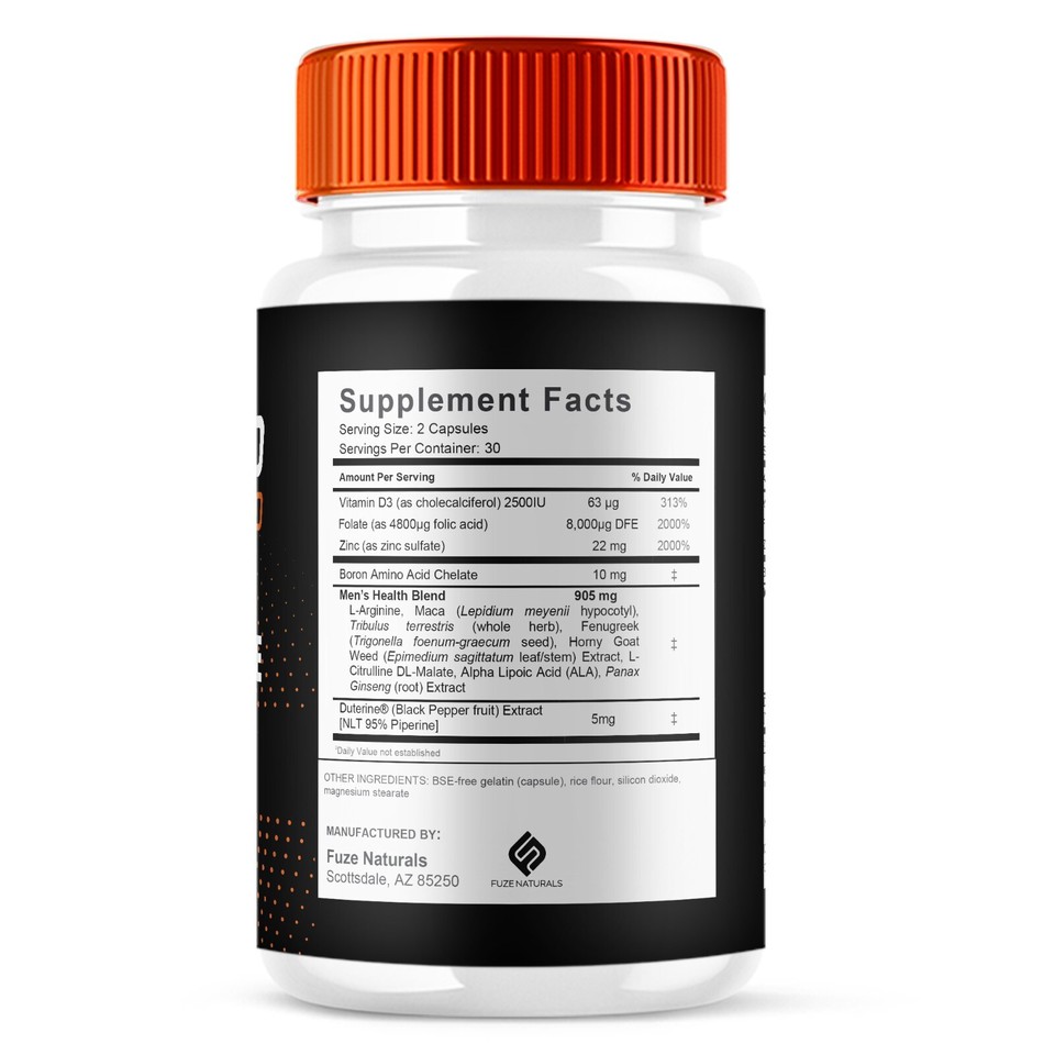 (5 Pack) Boosted Pro Capsules, Boosted Pro Dietary Supplements (300 ...