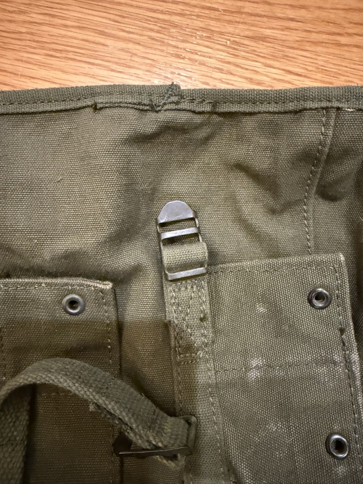 Korea War USMC US Marine Corps M1941 M41 Upper Pack Backpack Field Gear ...