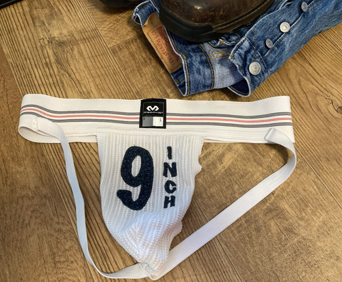 Vintage McDavid Jockstrap with 9 Inch Graphic on Pouch Jock Strap L ...