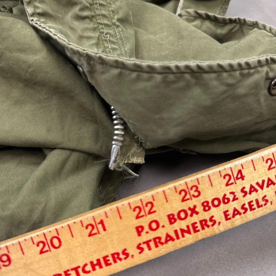 US Military Parka Mens Large Green M1951 Fishtail Parka Shell Korean ...