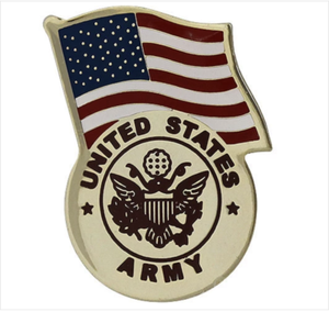 Original US Armee Anstecknadel: USA Fahne mit NVA Emblem | eBay